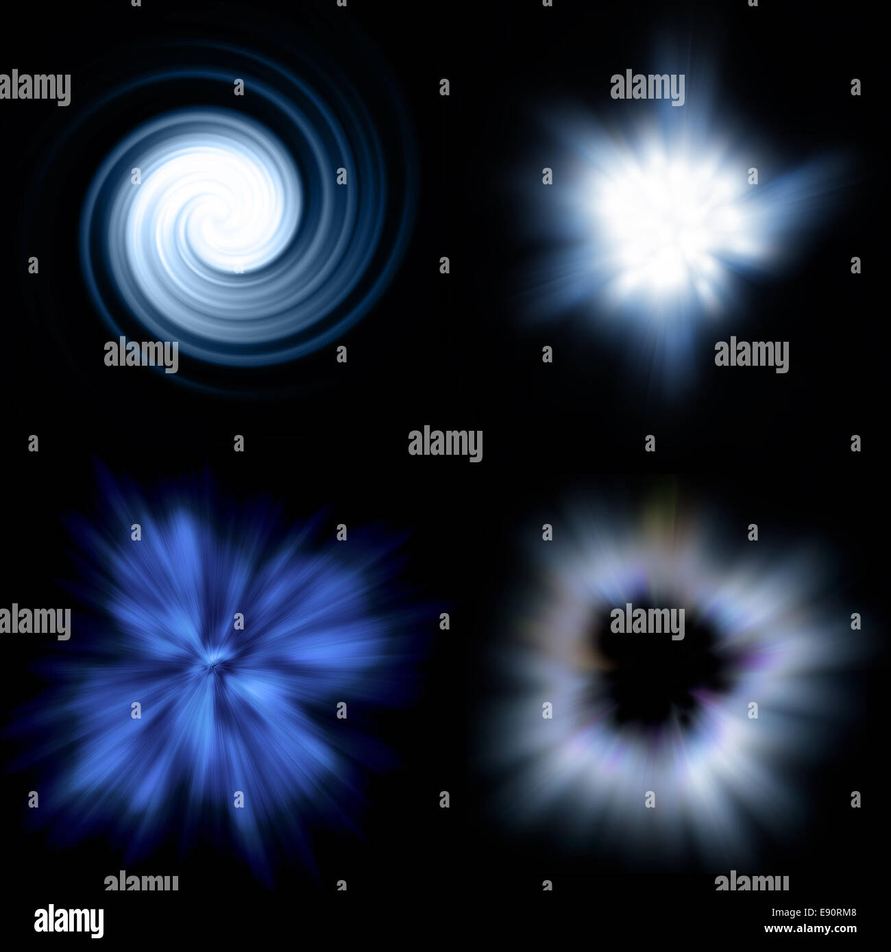 galaxy explosion Stock Photo - Alamy