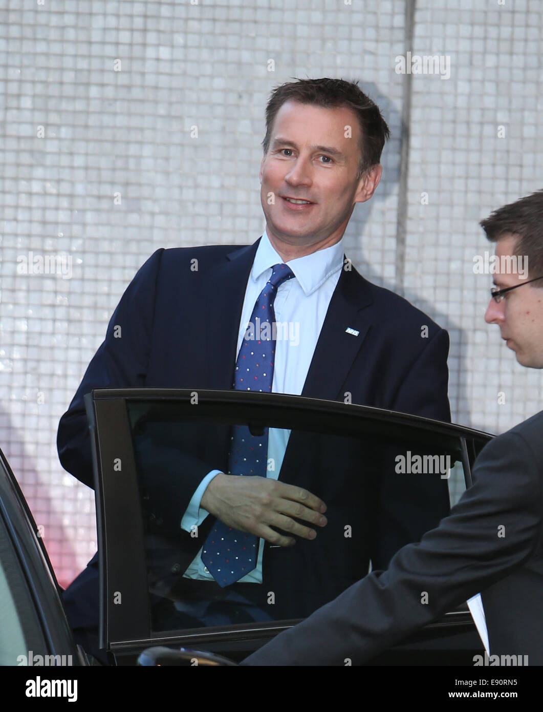 Jeremy Hunt outside ITV Studios Featuring: Jeremy Hunt Where: London ...