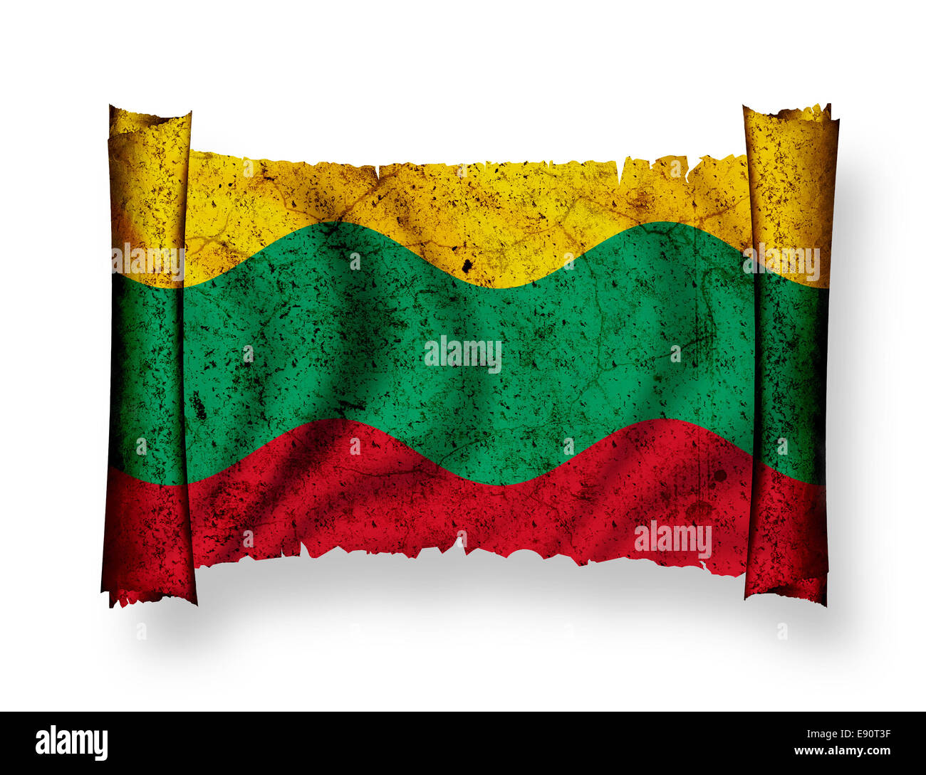Flag of Lithuania Stock Photo - Alamy