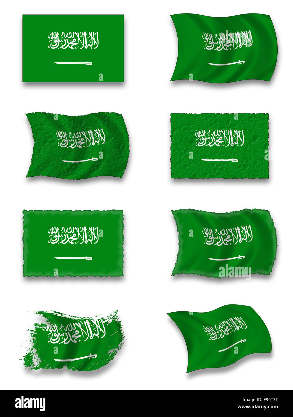 Saudi flagge hi-res stock photography and images - Alamy