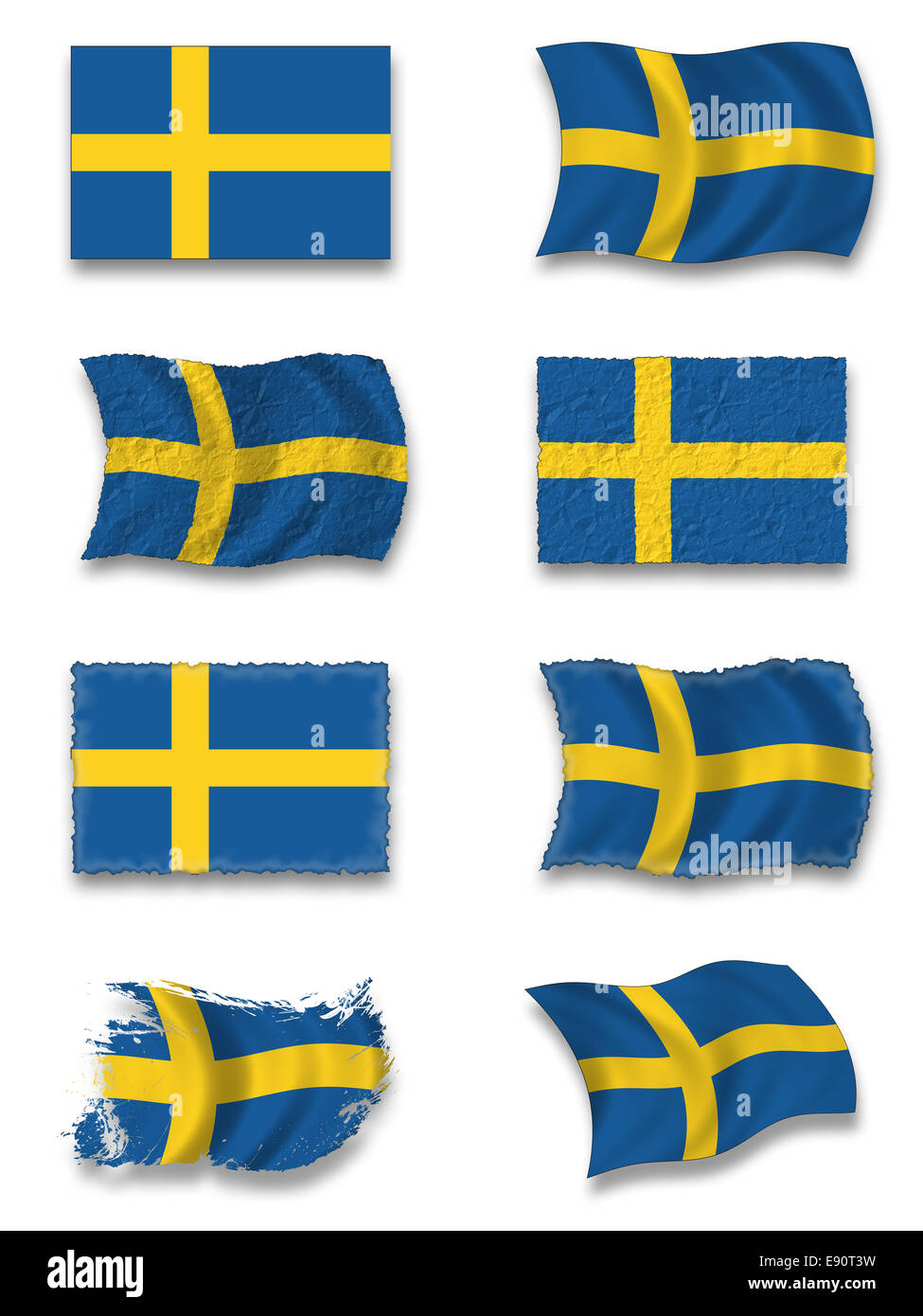 Flag of Sweden Stock Photo - Alamy