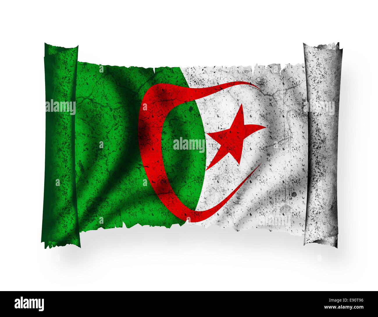 Flag of Algeria Stock Photo - Alamy