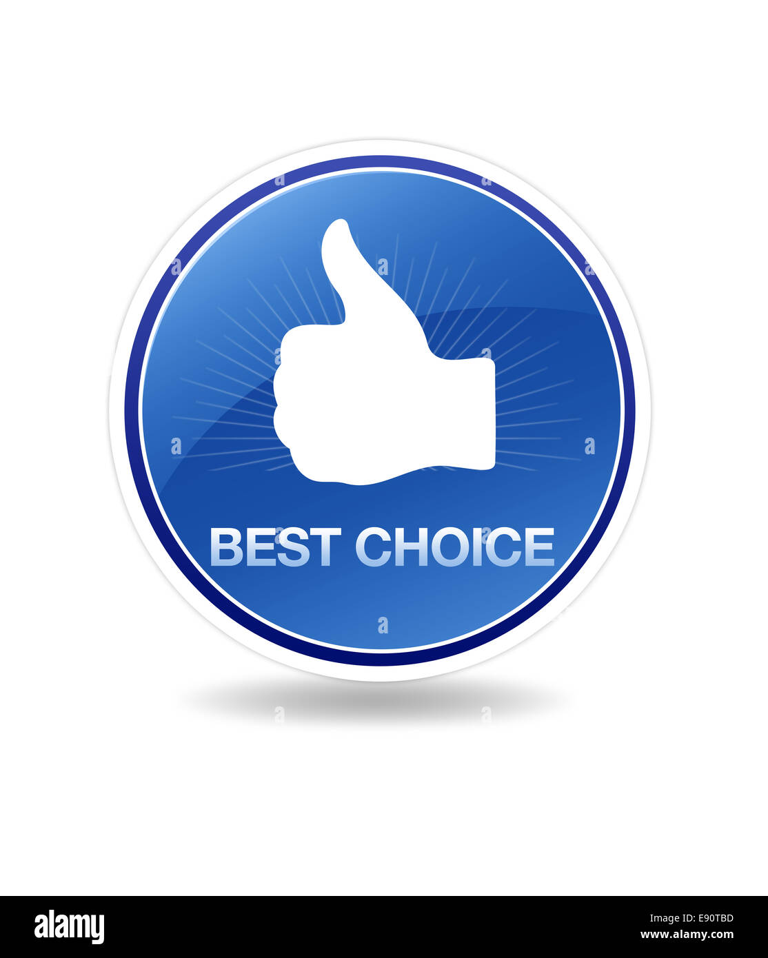 Best Choice Icon Stock Photo - Alamy