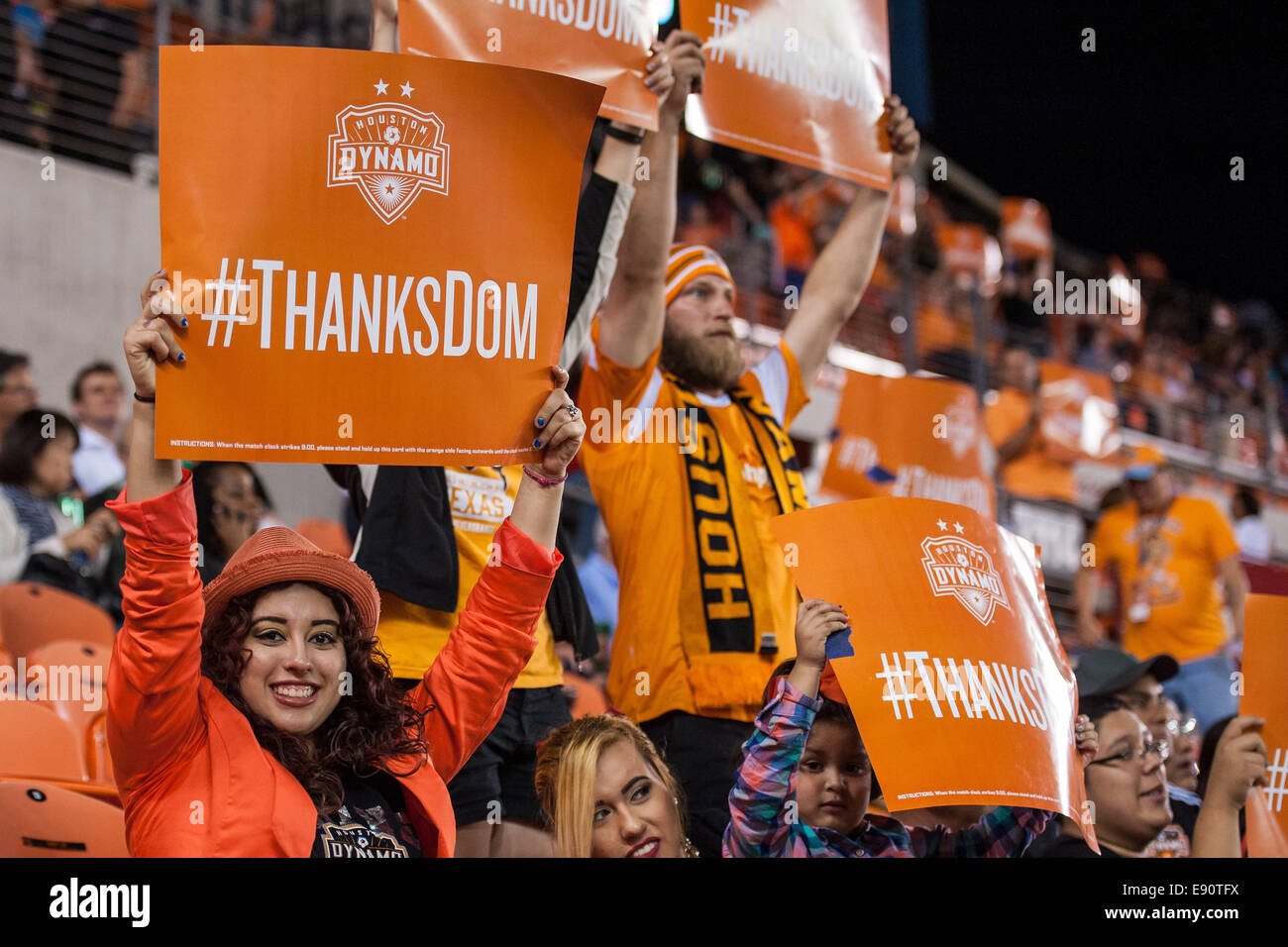 Houston bbva stadium fans hi-res stock photography and images - Alamy
