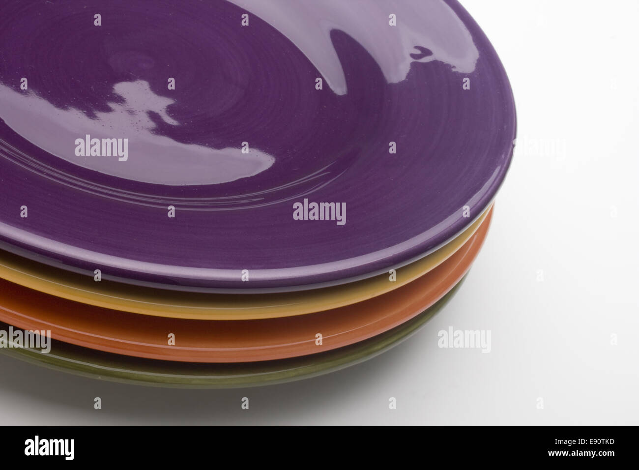 Ceramic plates Stock Photo - Alamy