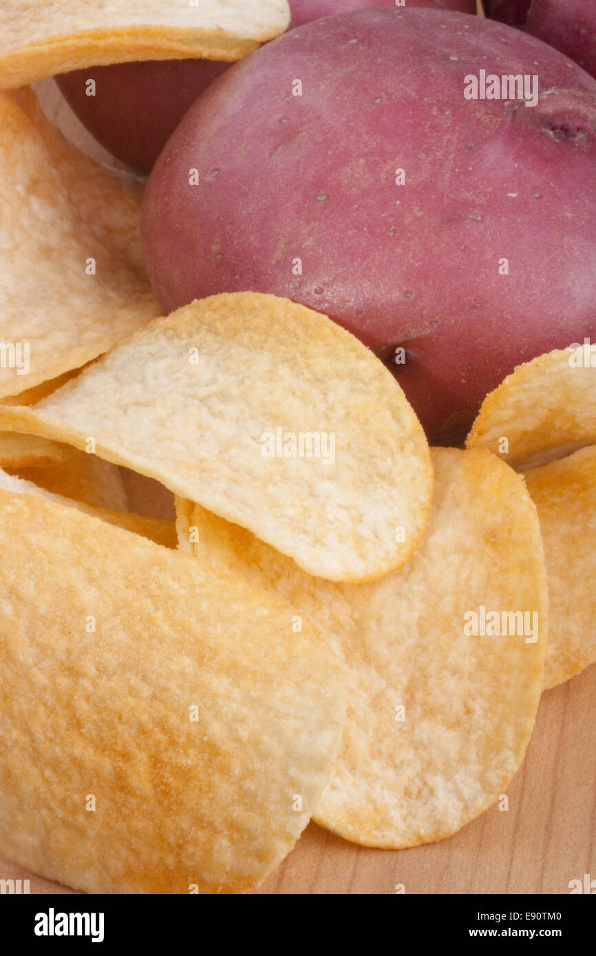 Organic potato chips hi-res stock photography and images - Alamy