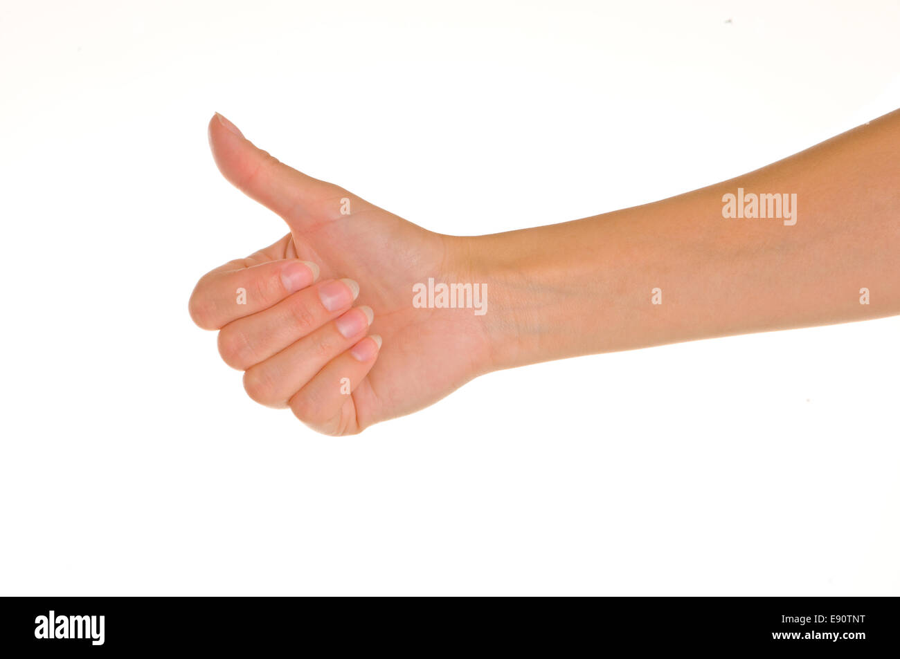 hand and thumb Stock Photo - Alamy
