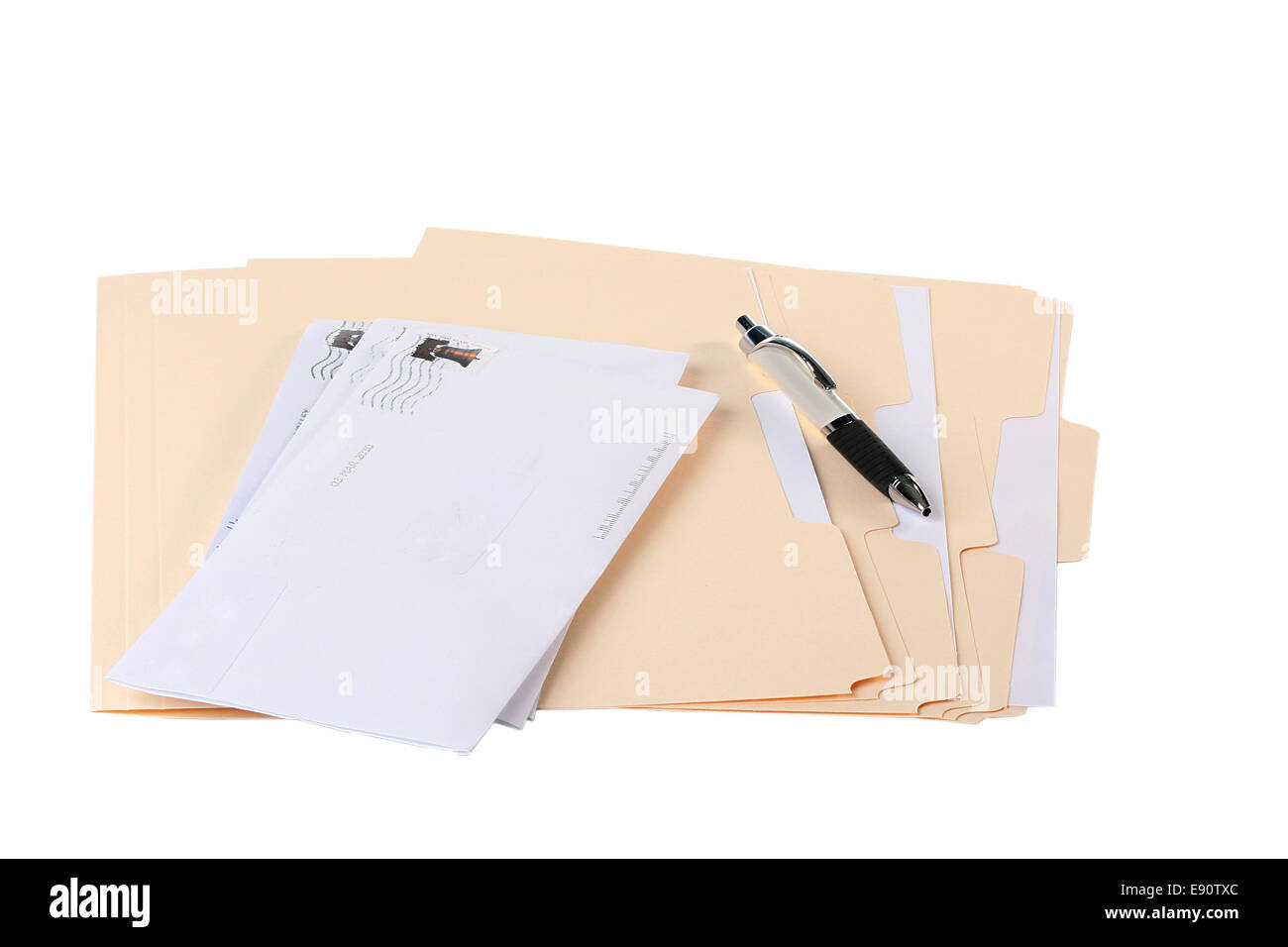 Envelope folders Cut Out Stock Images & Pictures - Alamy