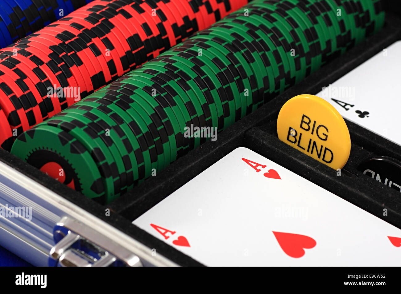 set of chips and cards Stock Photo - Alamy