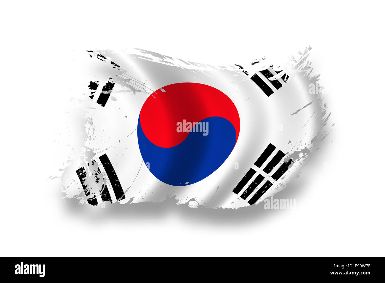 Sud korea flagge hi-res stock photography and images - Alamy