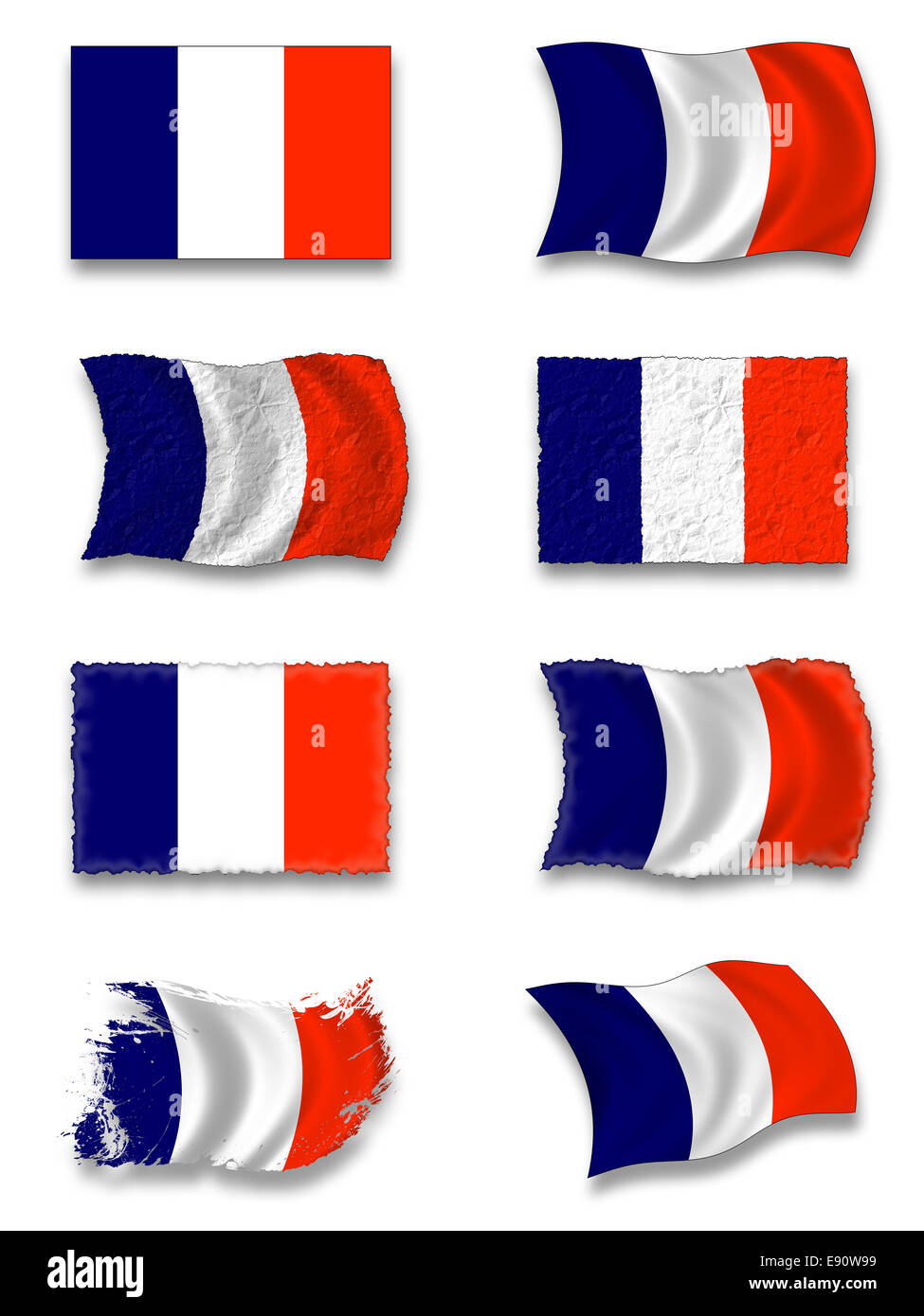 Flag of France Stock Photo - Alamy