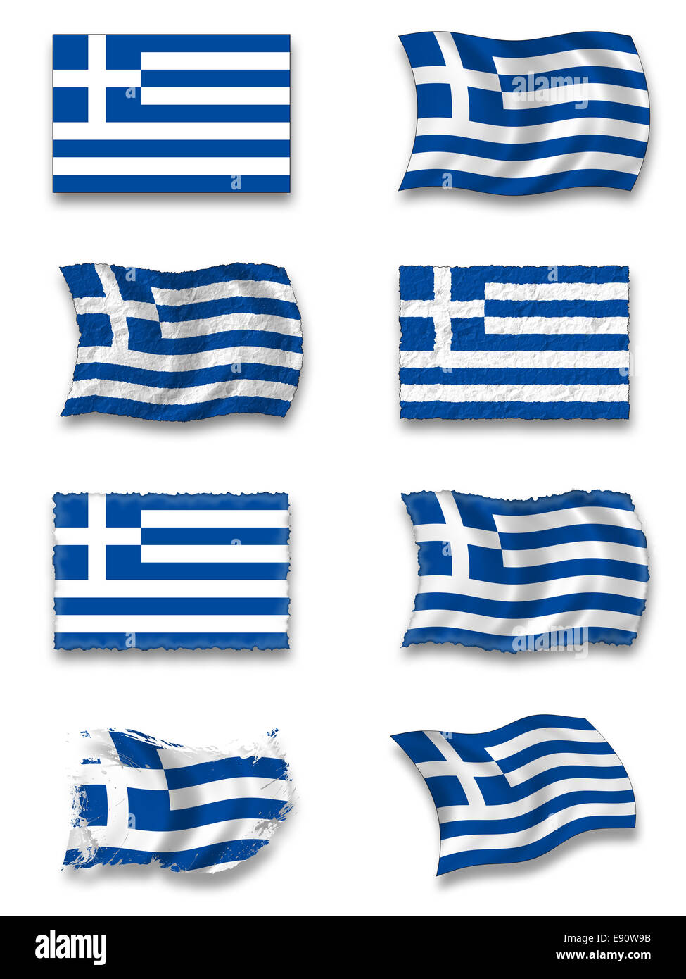 Flagge griechenland hi-res stock photography and images - Alamy