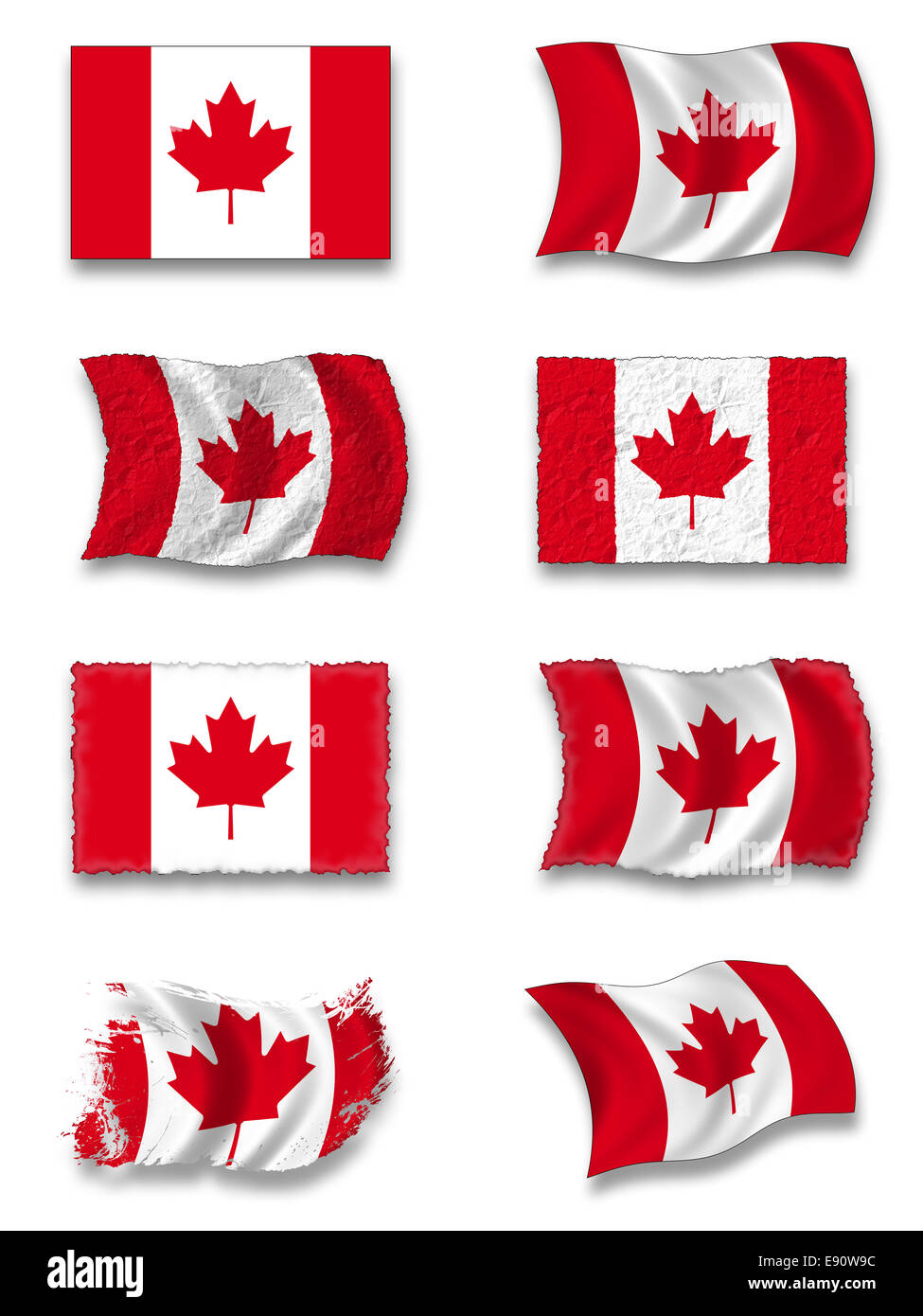 Flag of Canada Stock Photo - Alamy