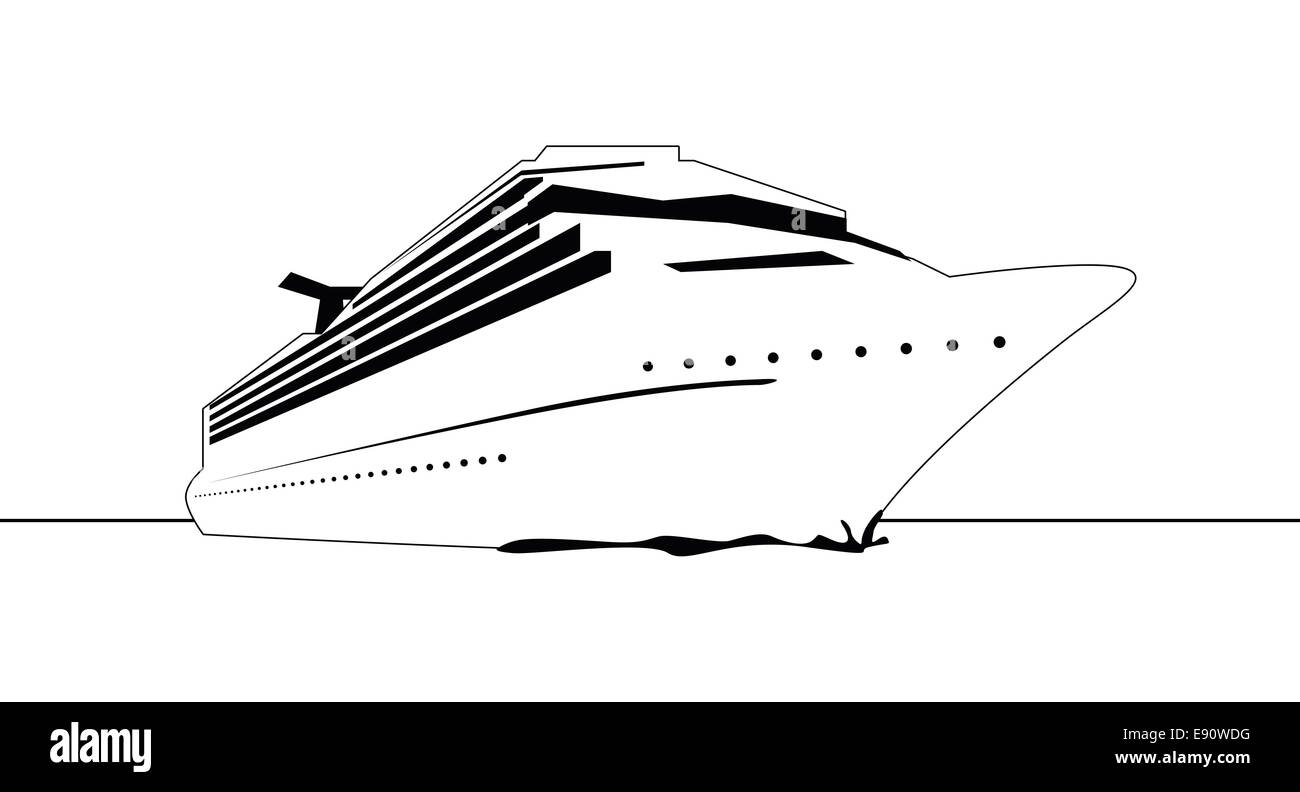 Cruise ship poster Cut Out Stock Images & Pictures - Alamy