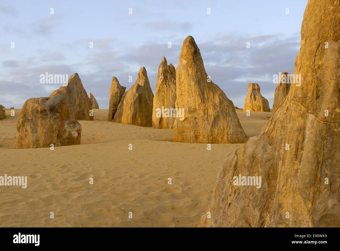 The Pinnacles in Western Australia Stock Photo - Alamy