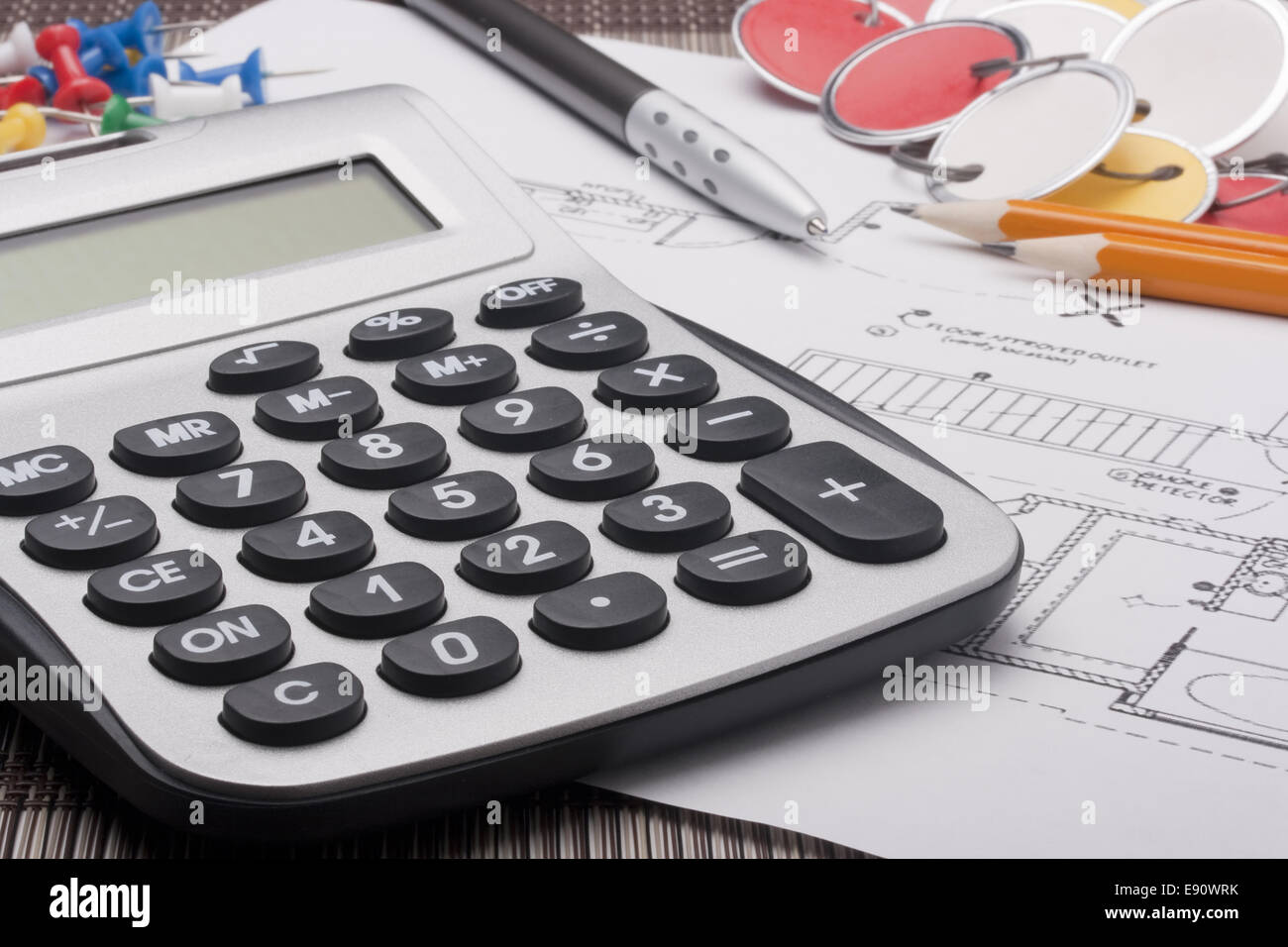 Handheld calculator hi-res stock photography and images - Alamy