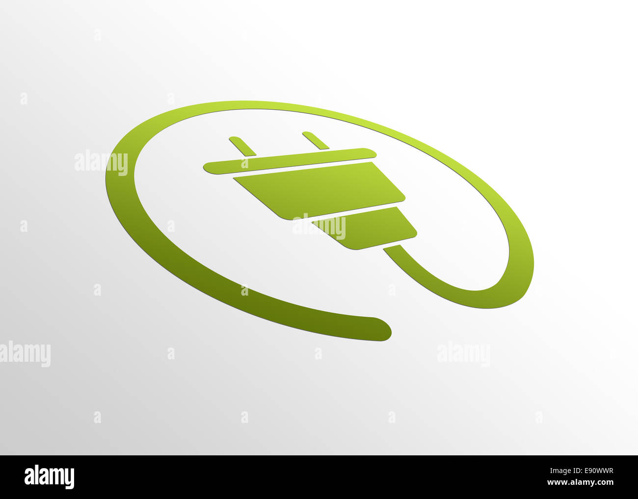 Perspective Energy Sign Stock Photo - Alamy