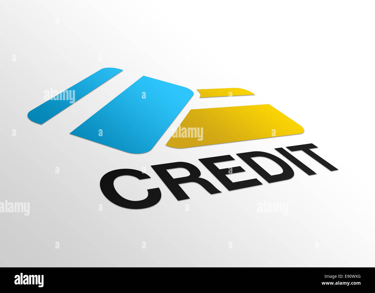 Perspective Credit Sign Stock Photo - Alamy