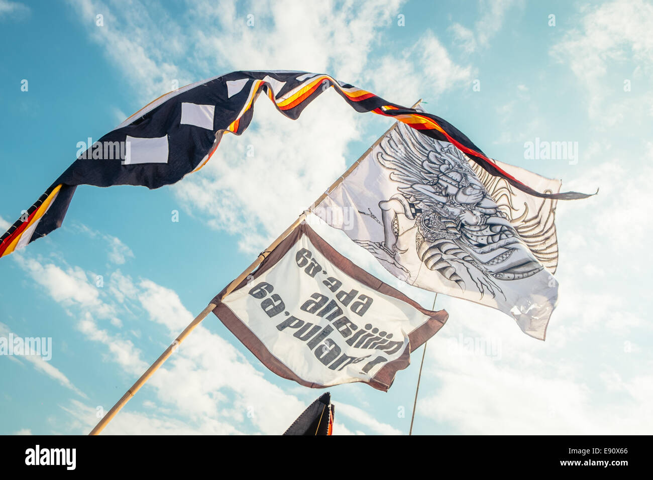 Bali Kite Festival - a traditional annual religious festival where huge ...