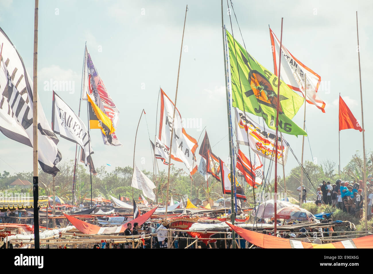 Bali Kite Festival - a traditional annual religious festival where huge ...