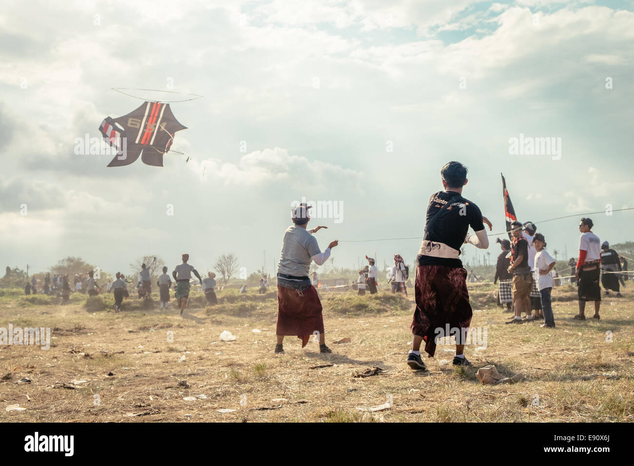 Bali Kite Festival - a traditional annual religious festival where huge ...