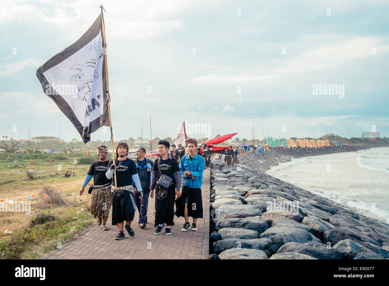 Bali Kite Festival - a traditional annual religious festival where huge ...