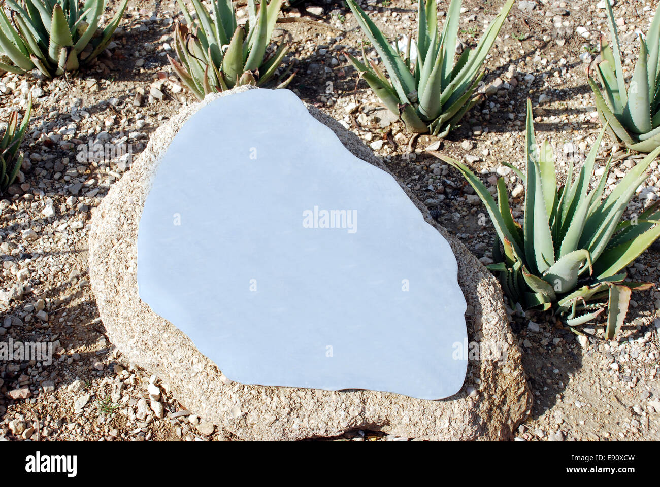 Blank grey sign with a copy space area Stock Photo - Alamy