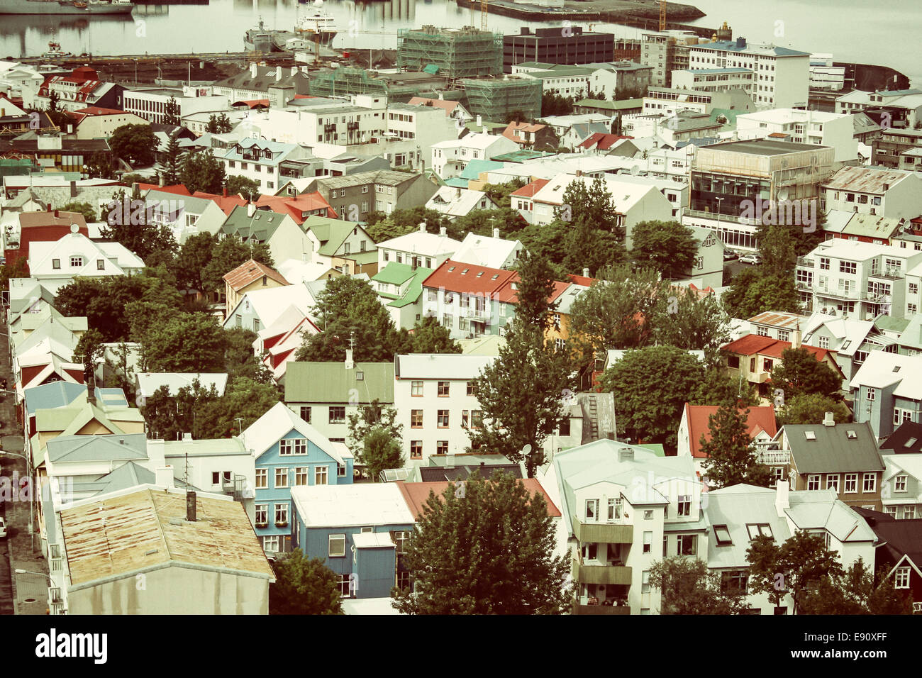 Capital of Iceland, Reykjavik Stock Photo - Alamy