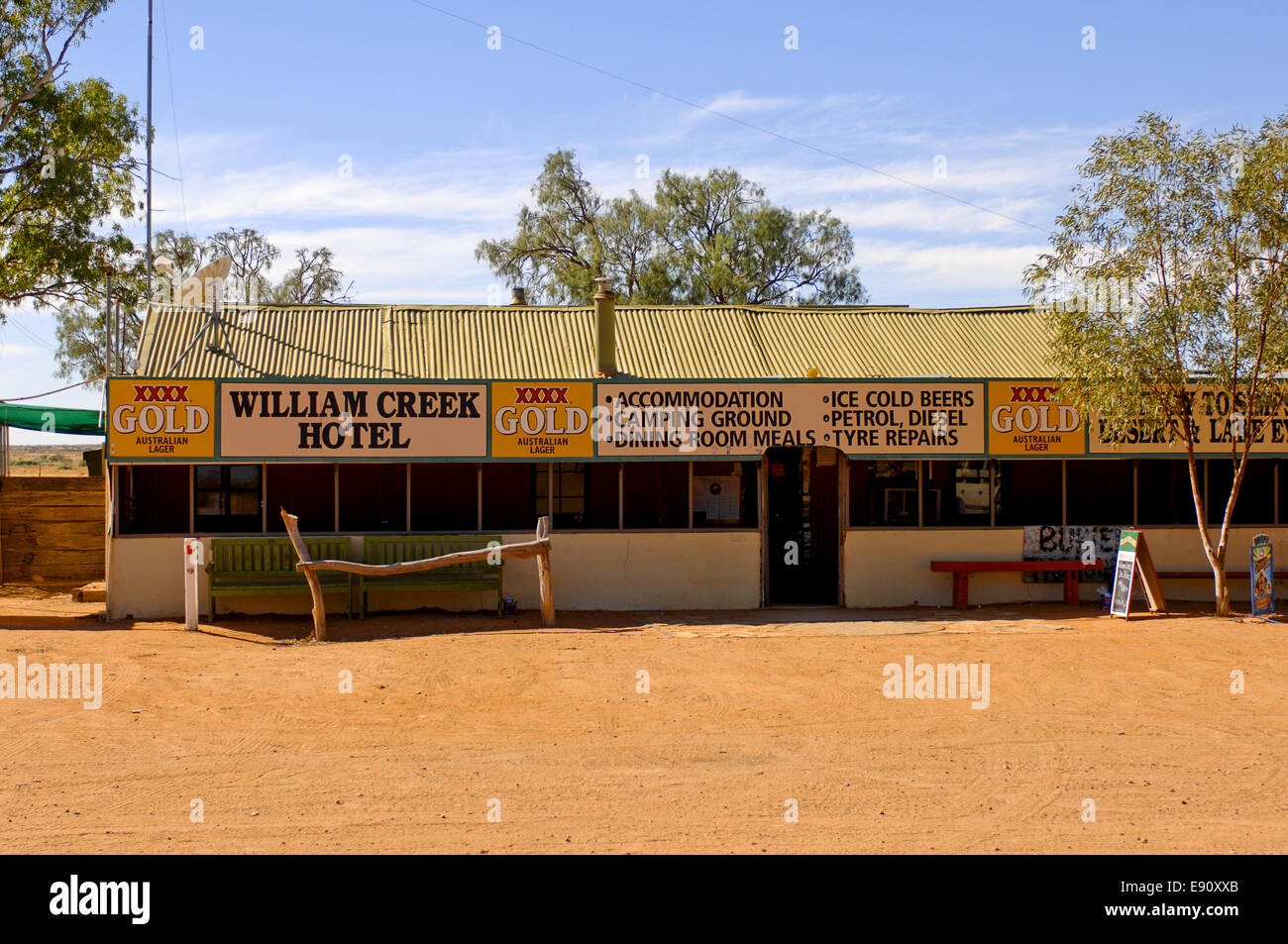 William Creek Hotel, Australia Stock Photo - Alamy