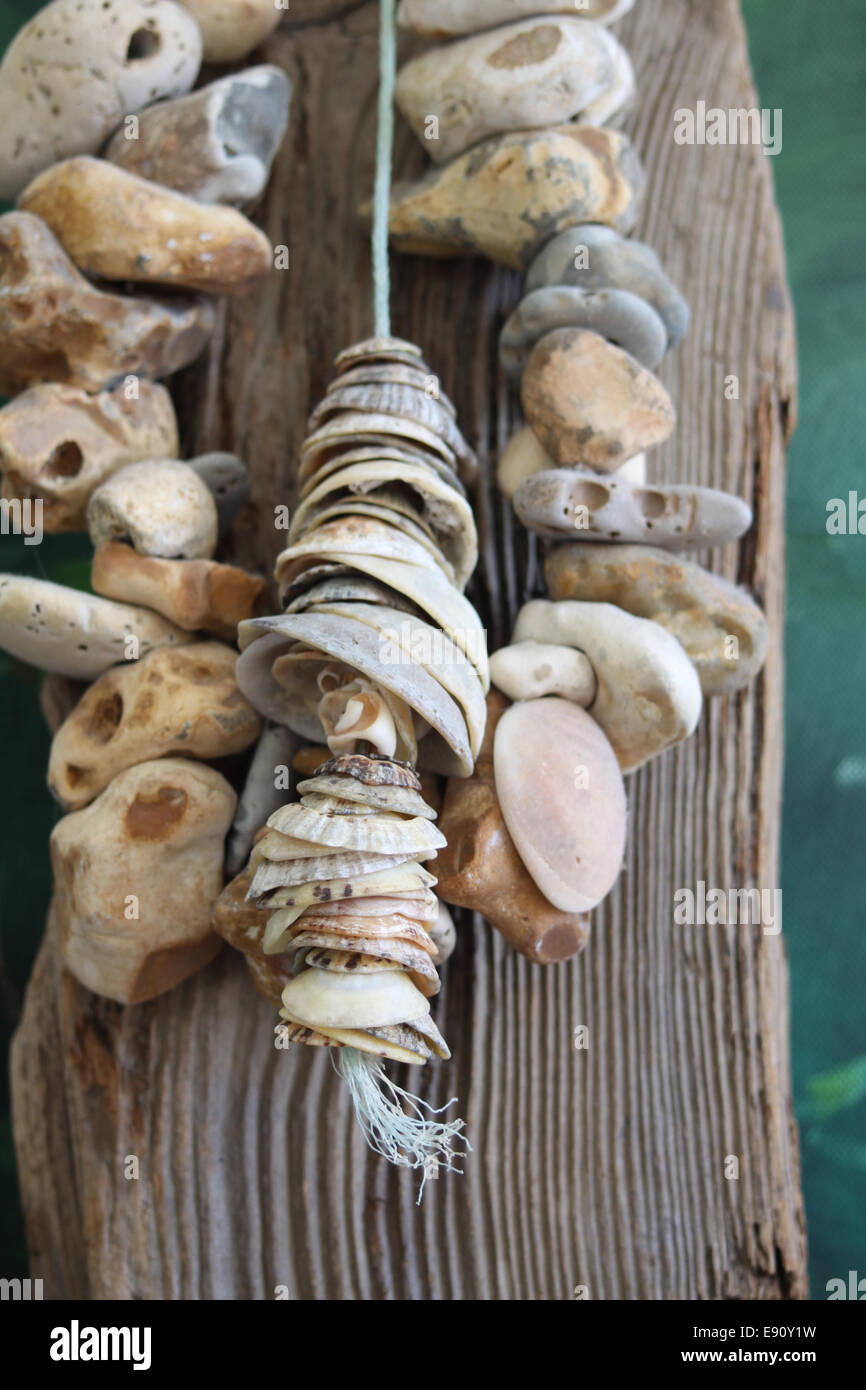 String of shells hi-res stock photography and images - Alamy