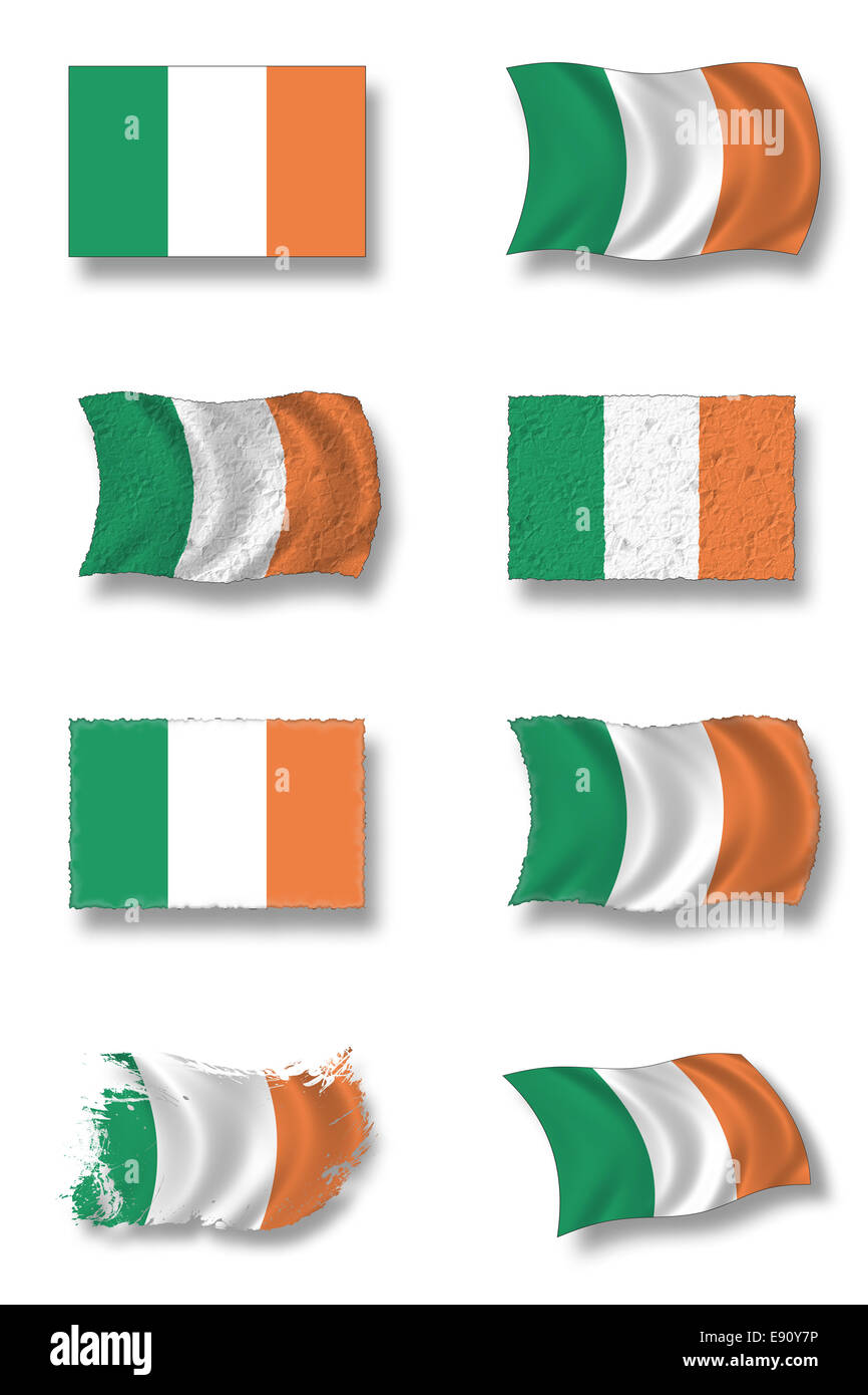 Flag of Ireland Stock Photo - Alamy