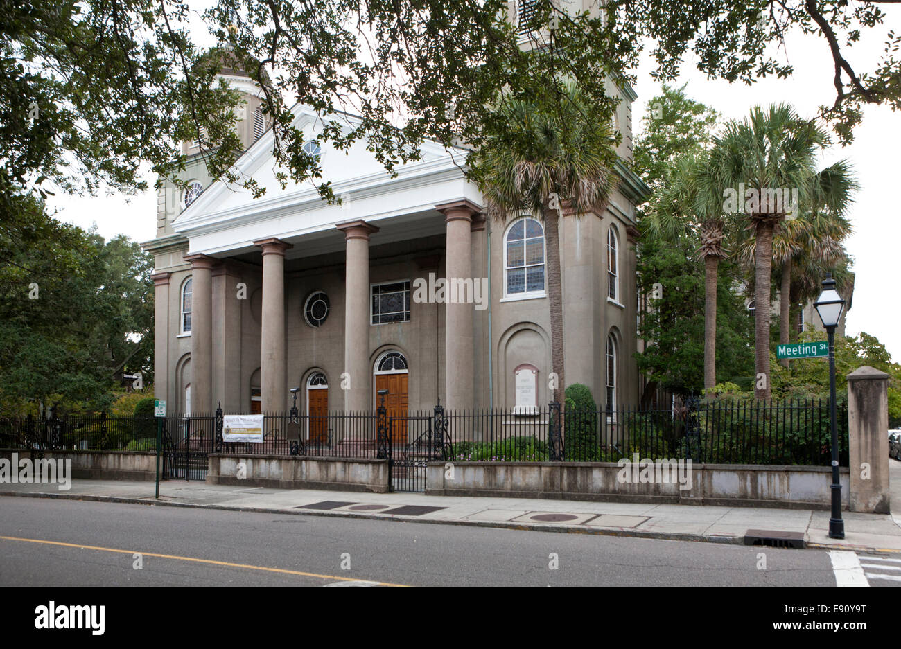 Historic First Presbyterian Church High Resolution Stock Photography ...