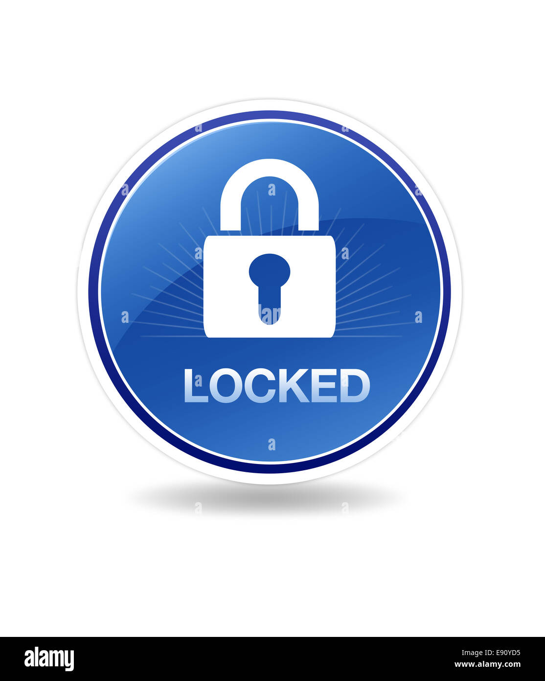 Locked icon hi-res stock photography and images - Alamy