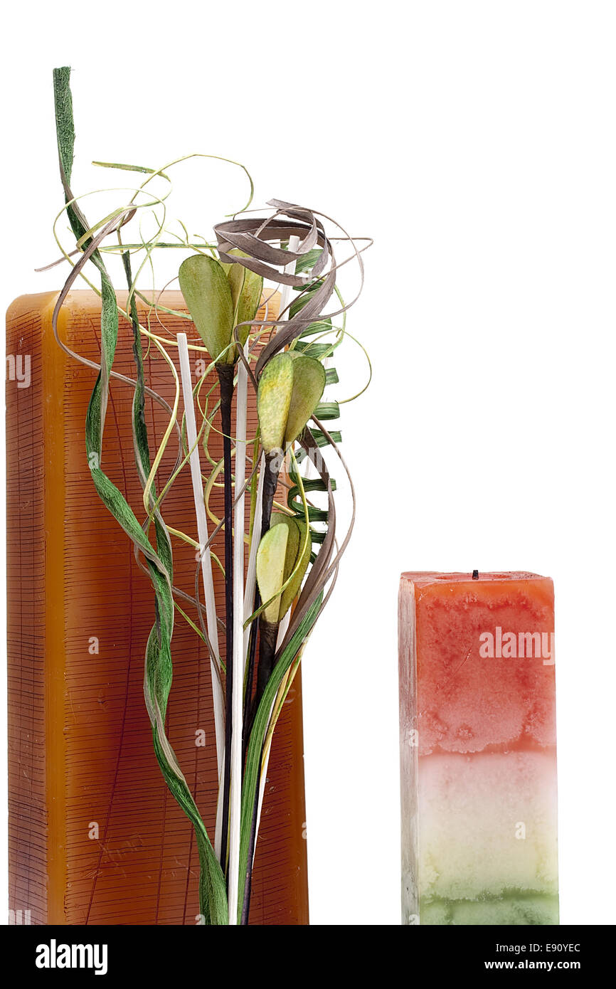 Set of decorative twigs Stock Photo - Alamy