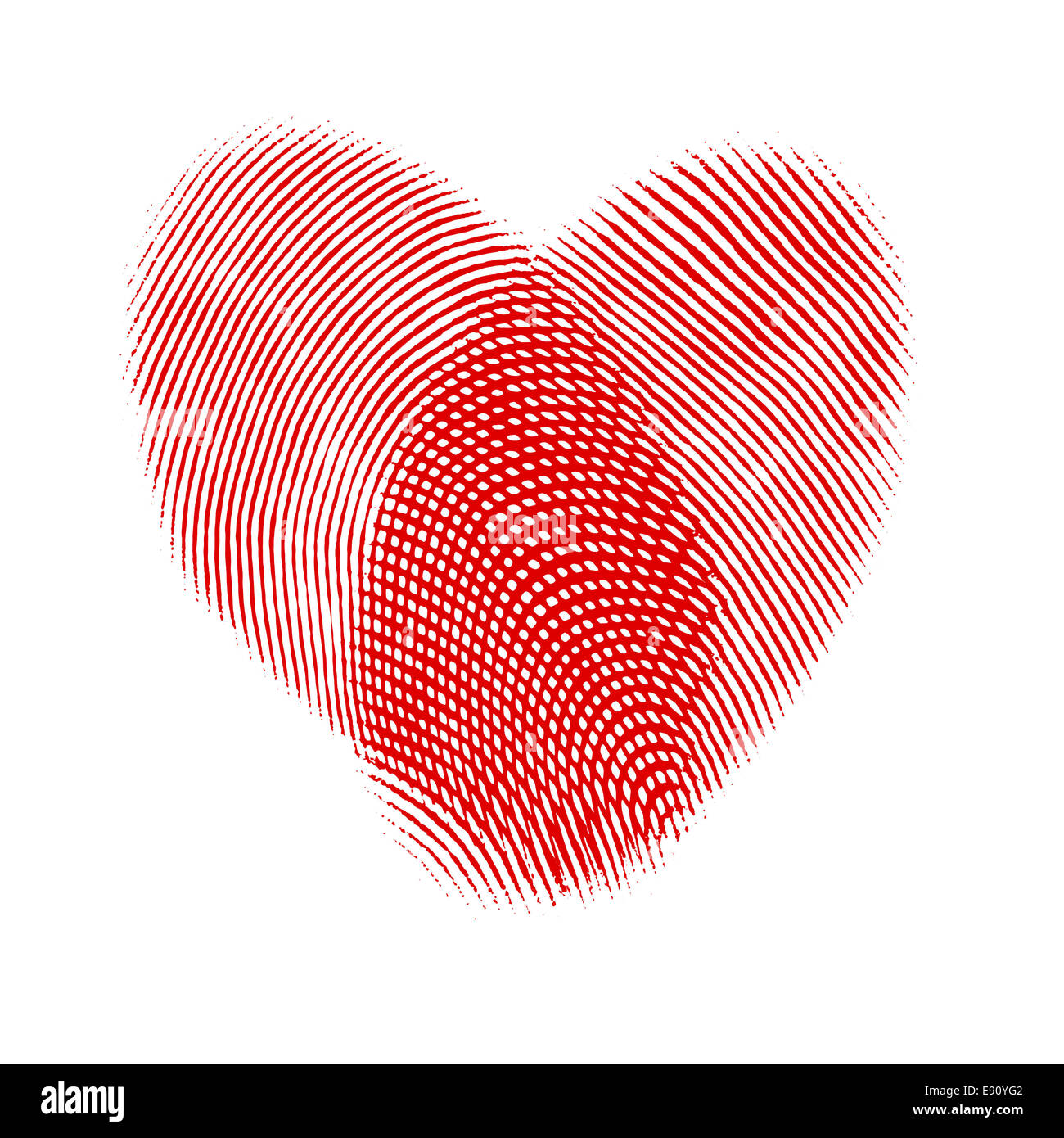 Bright illustration cute hearts Cut Out Stock Images & Pictures - Alamy
