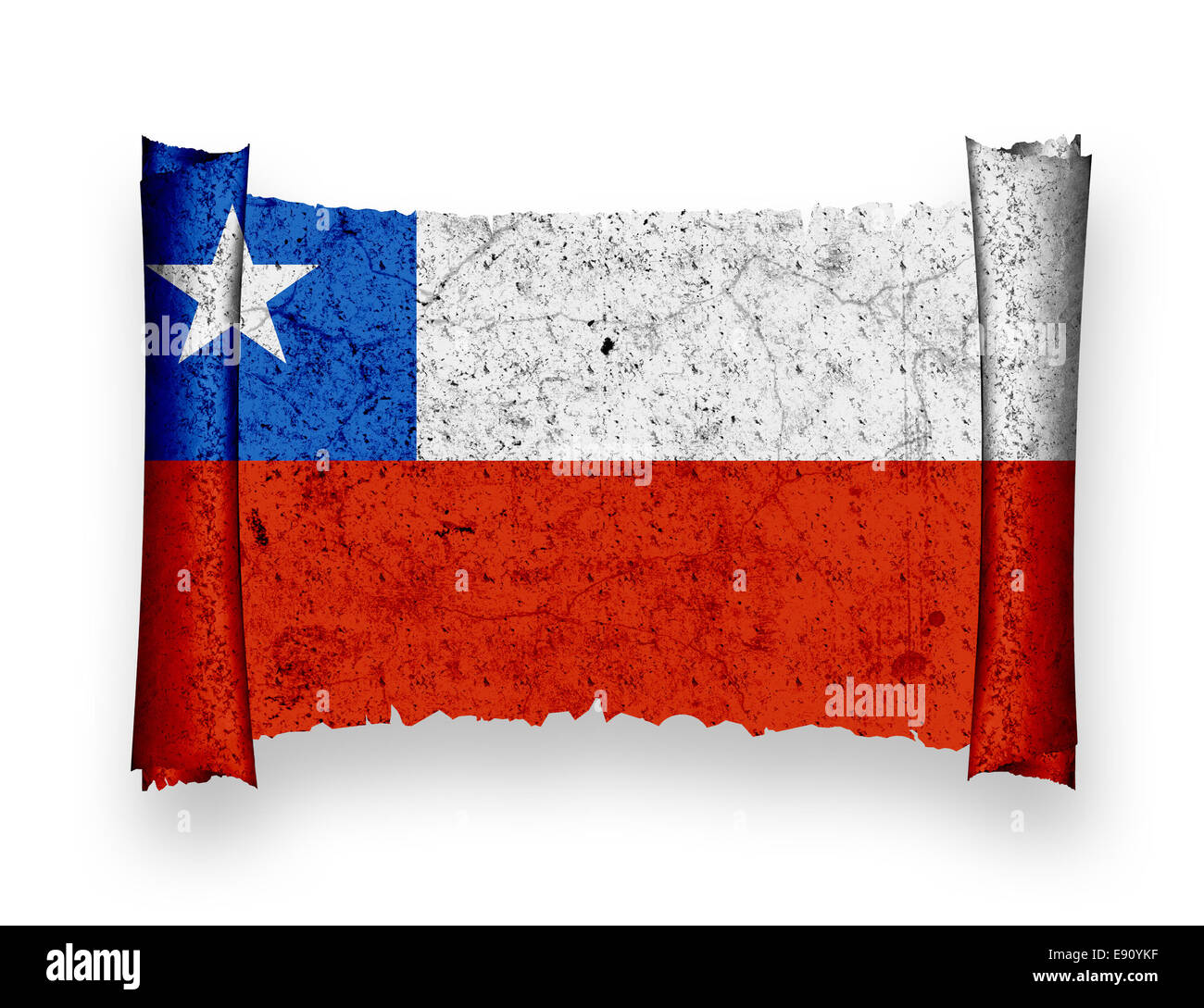 Flag of Chile Stock Photo - Alamy