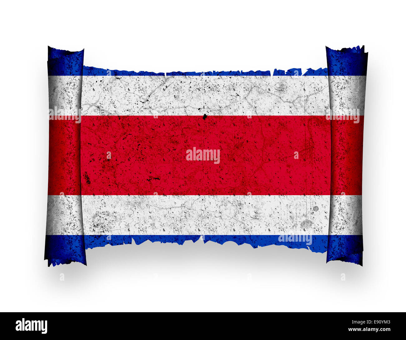 Flag of Costa Rica Stock Photo - Alamy