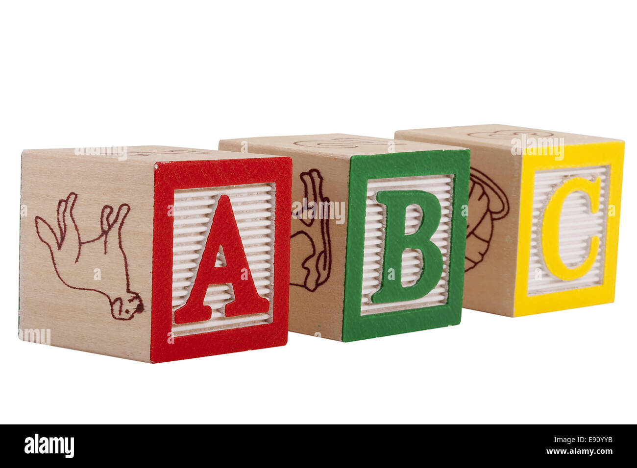 Child development blocks Cut Out Stock Images & Pictures - Alamy