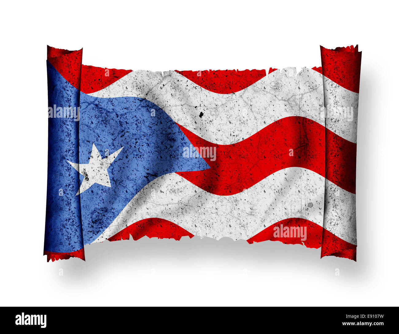 Flag Of Puerto Rico High Resolution Stock Photography and Images - Alamy