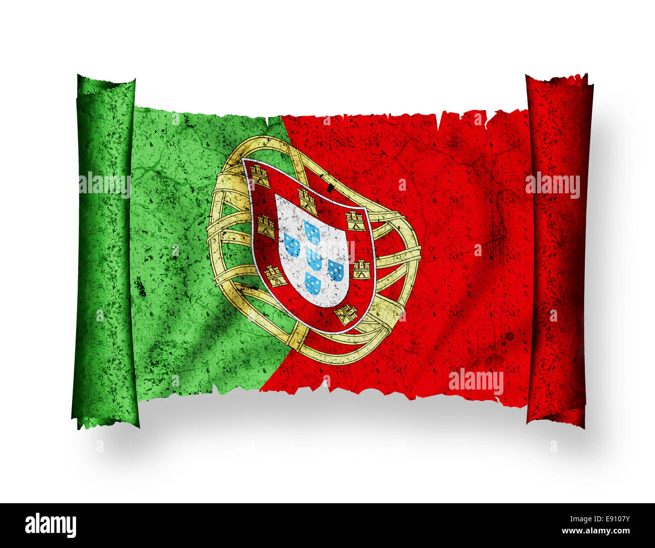 Flag of Portugal Stock Photo - Alamy