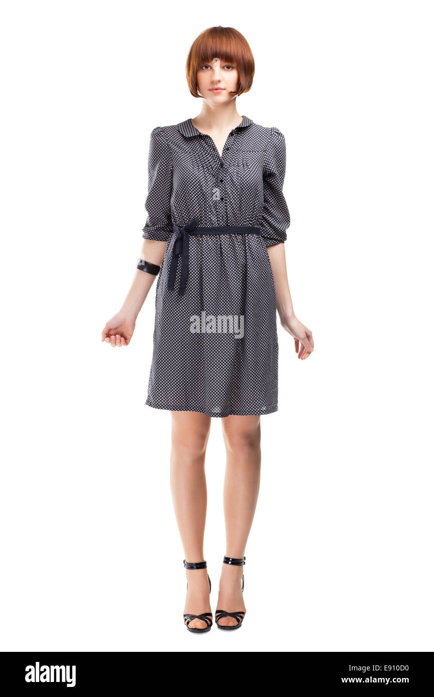 Full length portrait of a confident young female Stock Photo - Alamy