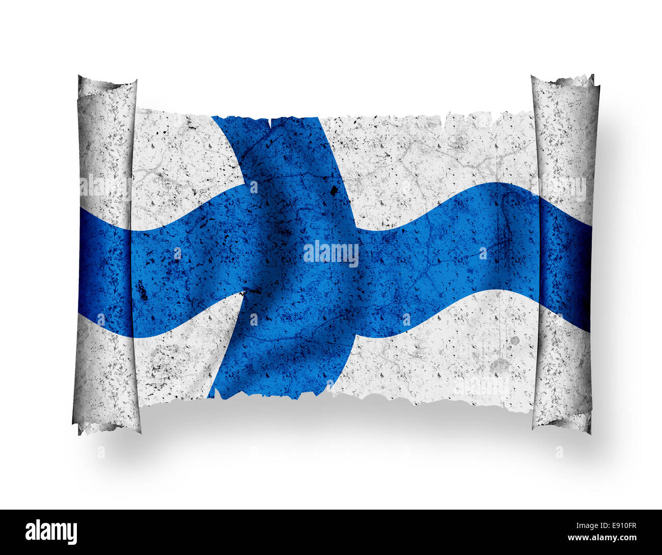 Flag of Finland Stock Photo - Alamy
