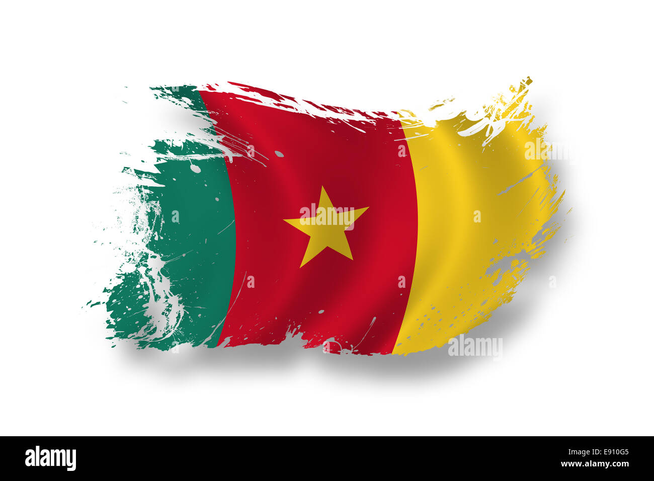 Flag of Cameron Stock Photo - Alamy