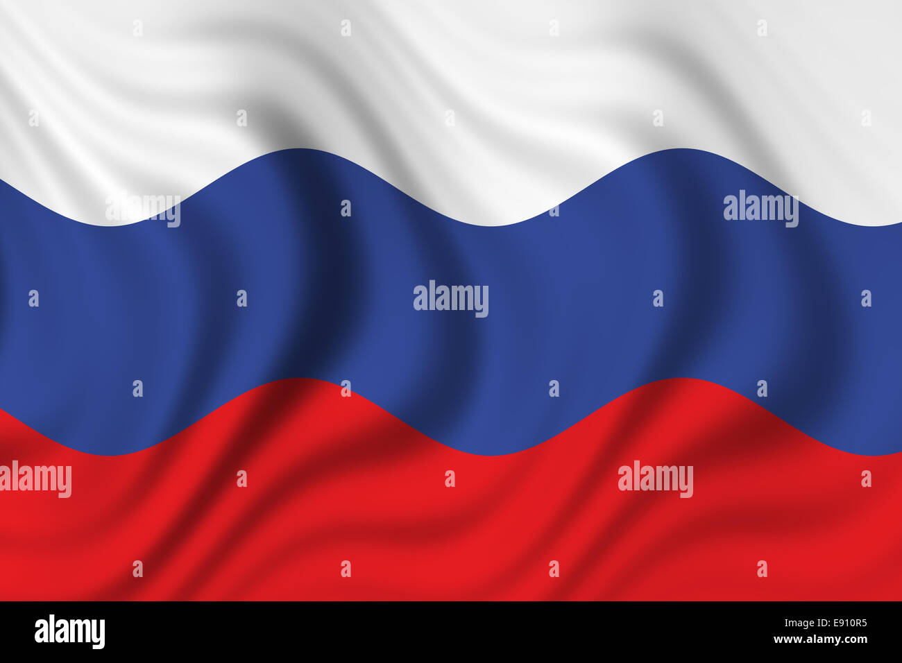 Flag of Russia Stock Photo - Alamy