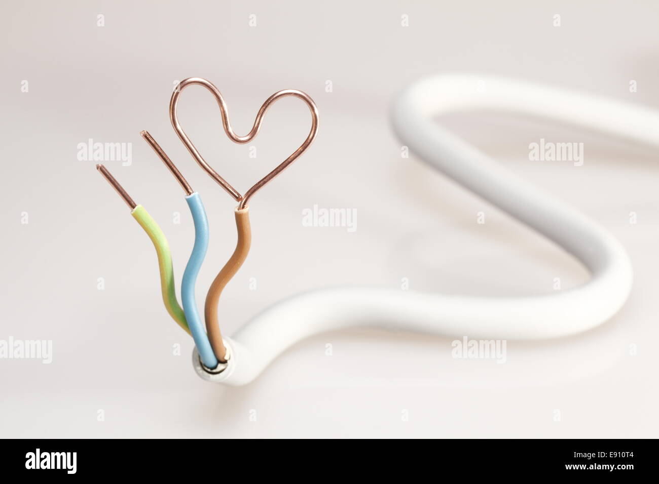 Copper Wire Heart High Resolution Stock Photography and Images - Alamy