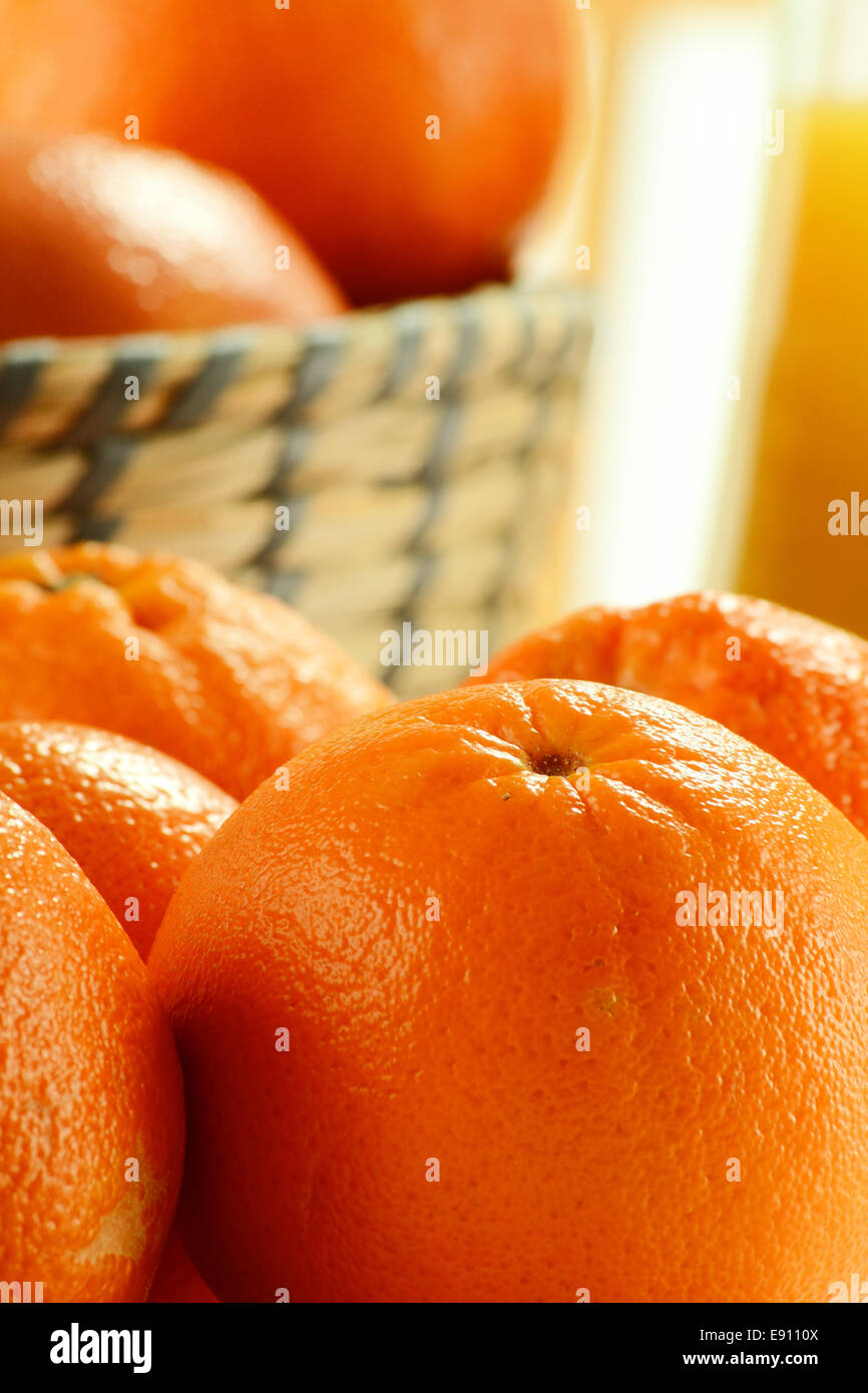 Composition with oranges Stock Photo - Alamy