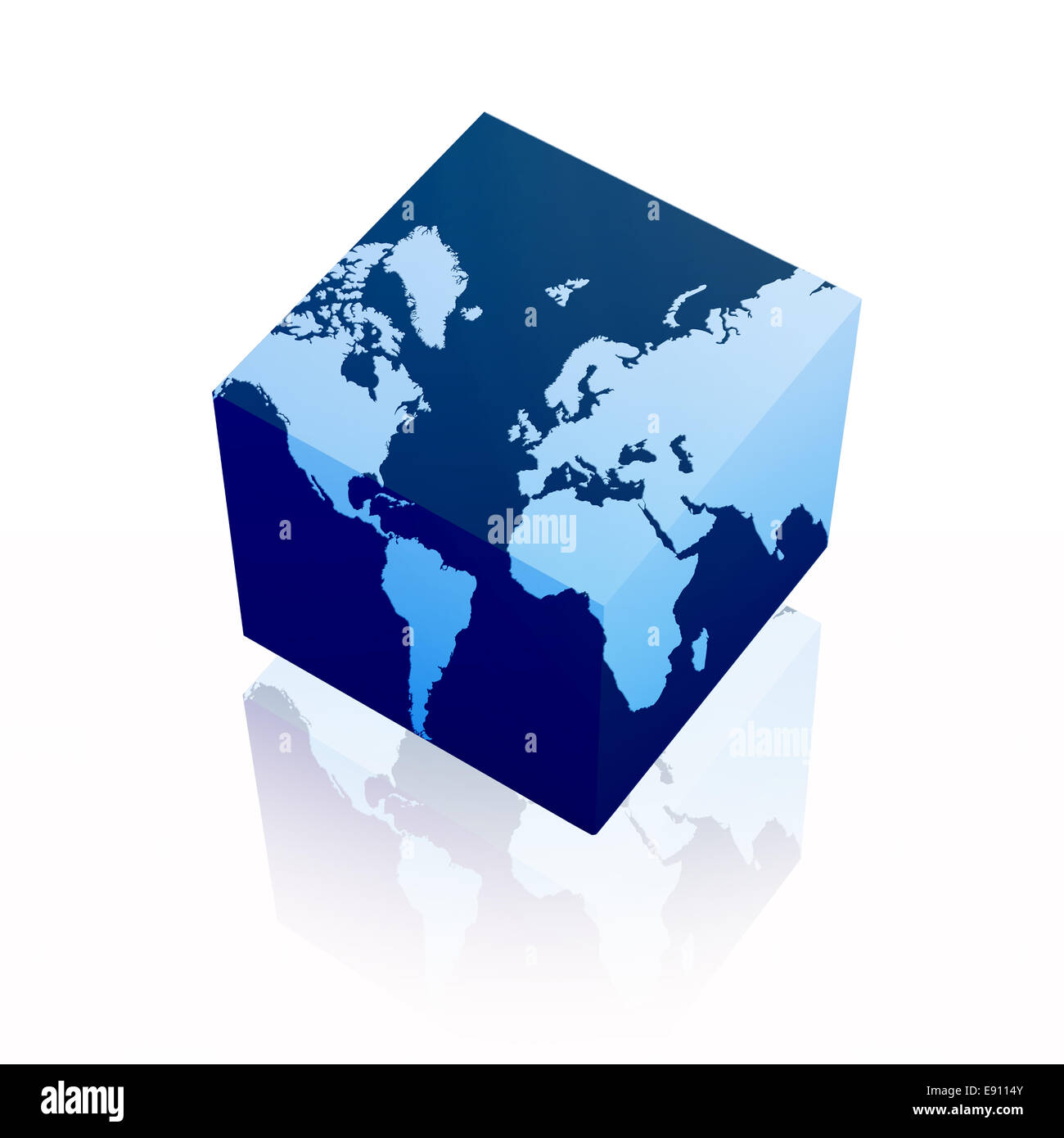 Globus karte hi-res stock photography and images - Alamy