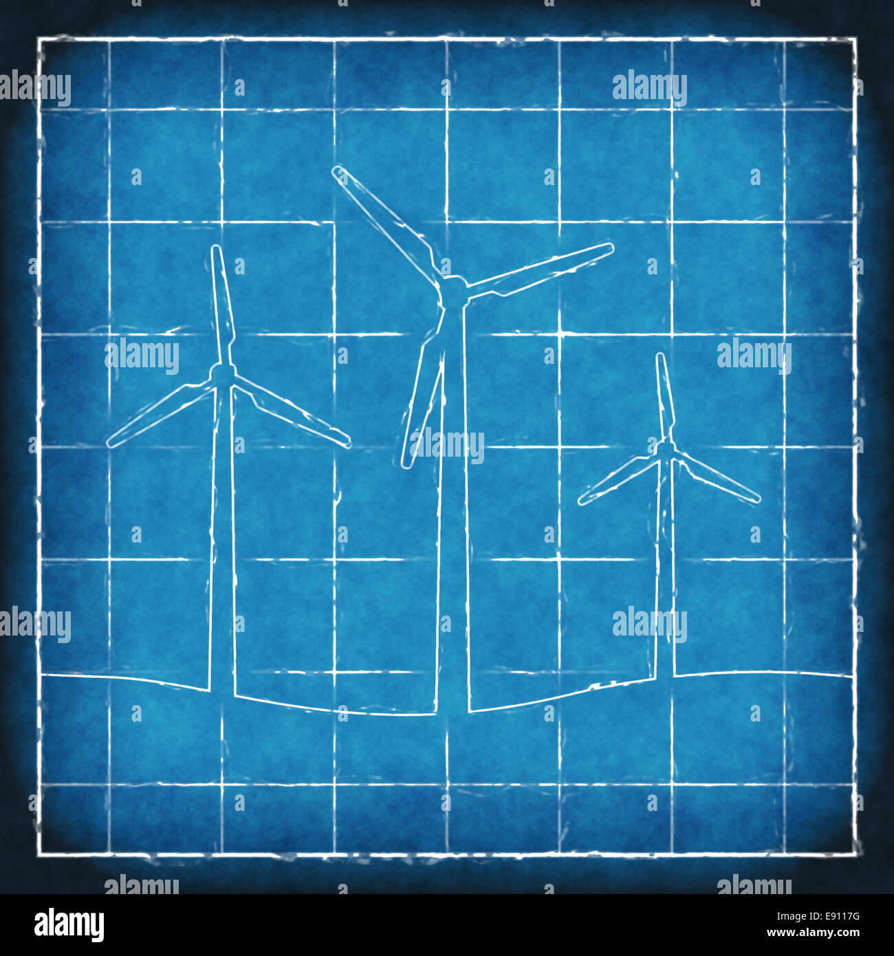 Digital windfarm hi-res stock photography and images - Alamy