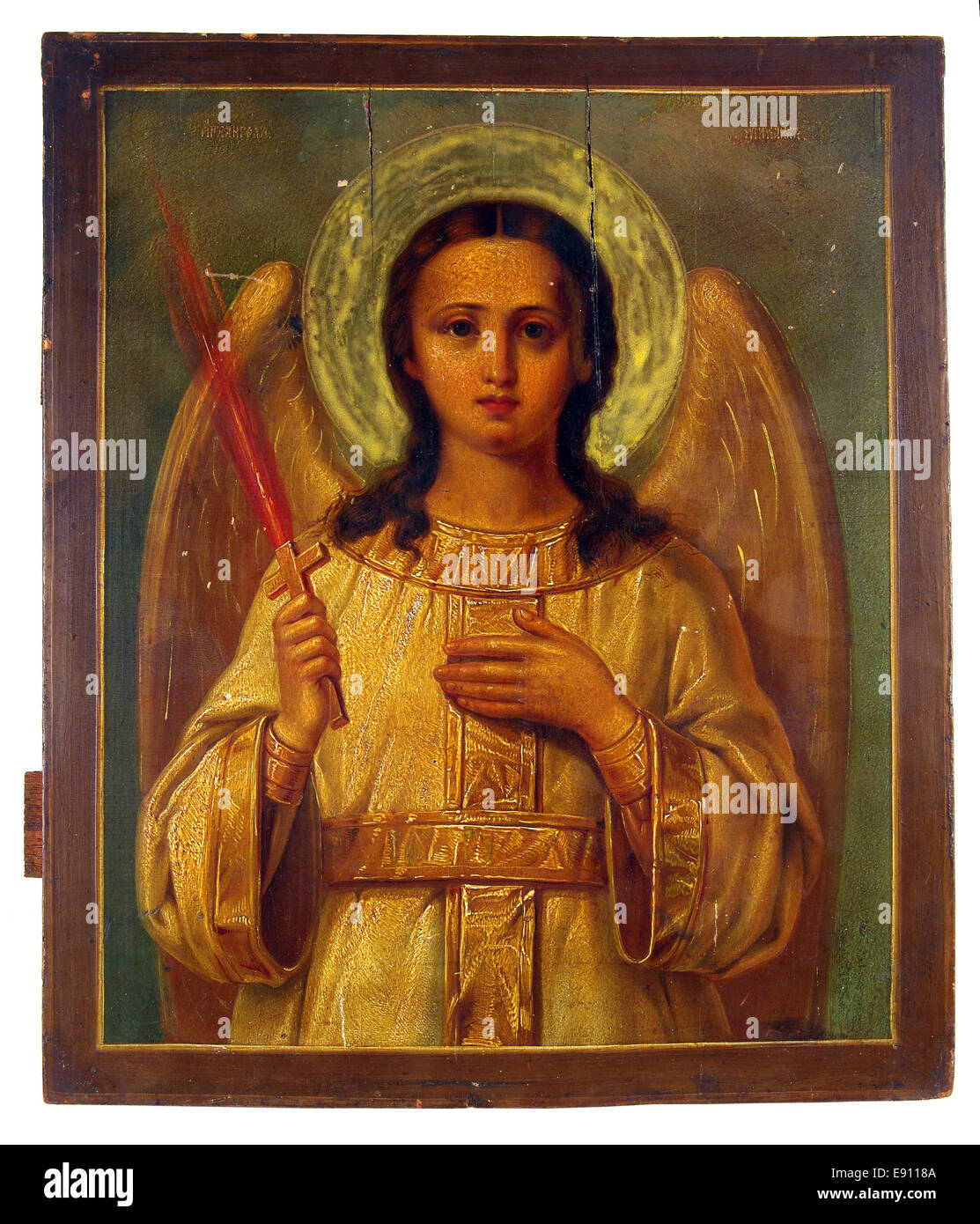 Ancient church icon Stock Photo - Alamy