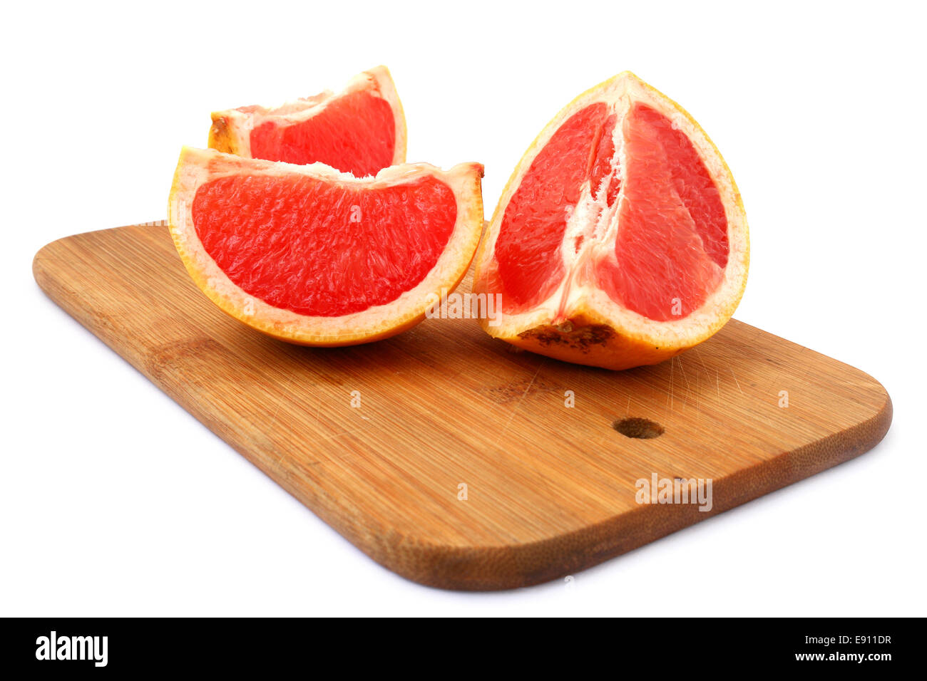 Grapefruit background slices Cut Out Stock Images & Pictures - Alamy